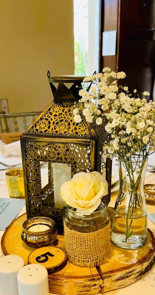 Table Centrepieces - Forever Yours