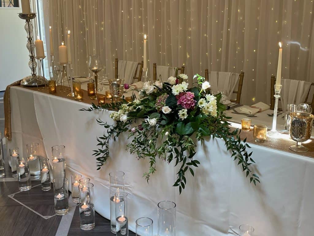 Top Table Arrangements - Forever Yours